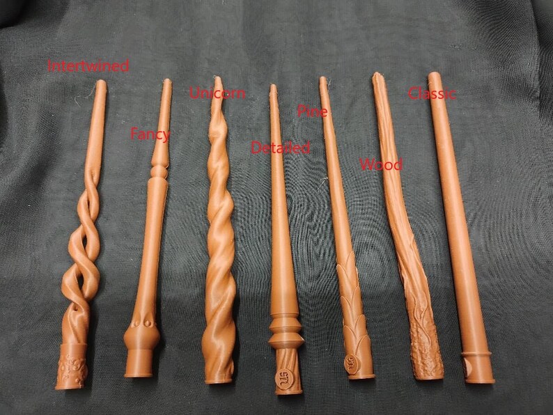 Wizard Wand - Customizable - 3D Printed - Etsy