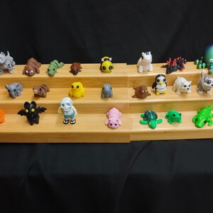 3d Printed Articulated Mini Animal Packs - Etsy