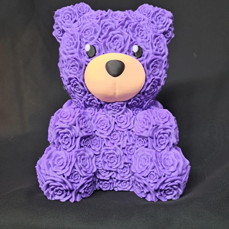 Rose Bear - Etsy