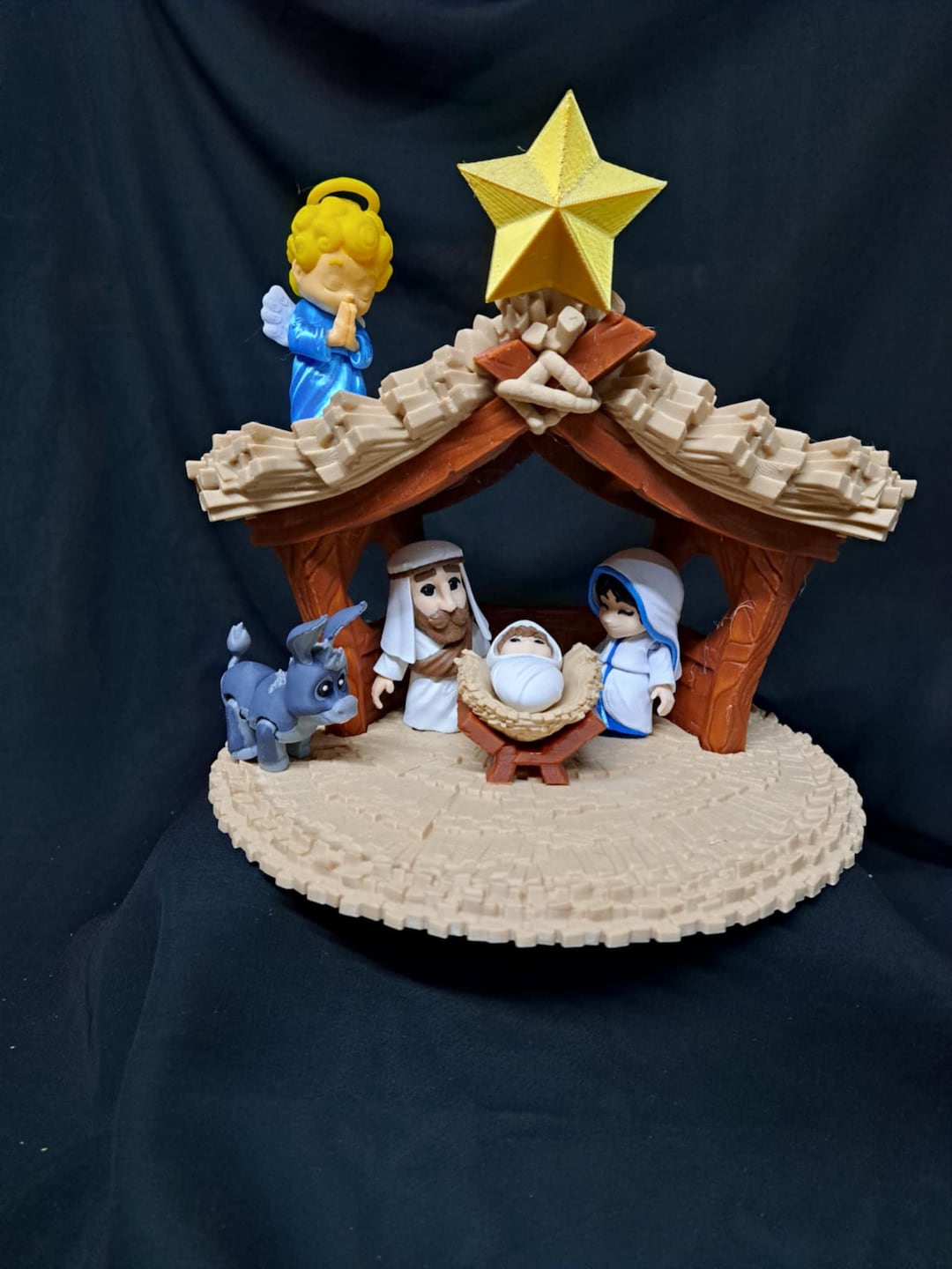 3d Printed Nativity Set - Etsy