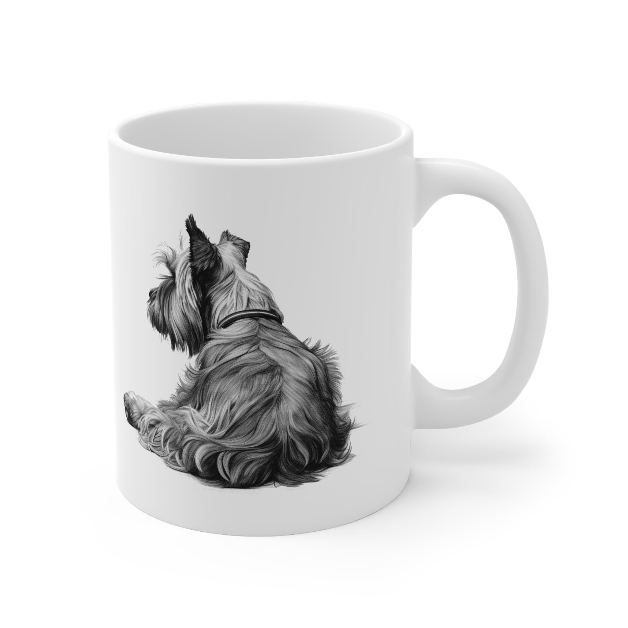 Schnauzer Mug | Cozy Front & Back Designs | 11oz Ceramic - Etsy