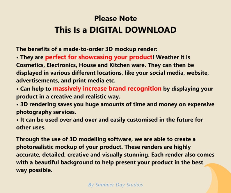 Custom 3D Designs - Custom 3D Wallpaper - Product Visualization ...