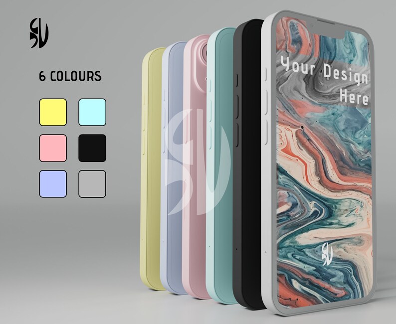 IPhone Mockup - UX Portfolio UI Design Display - iPhone 14 Mockup ...