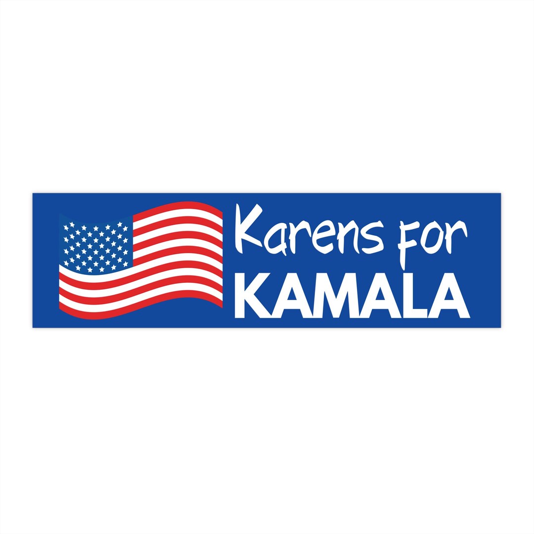 Karens for Kamala Harris 2024 Bumper Sticker, Presidential Election ...