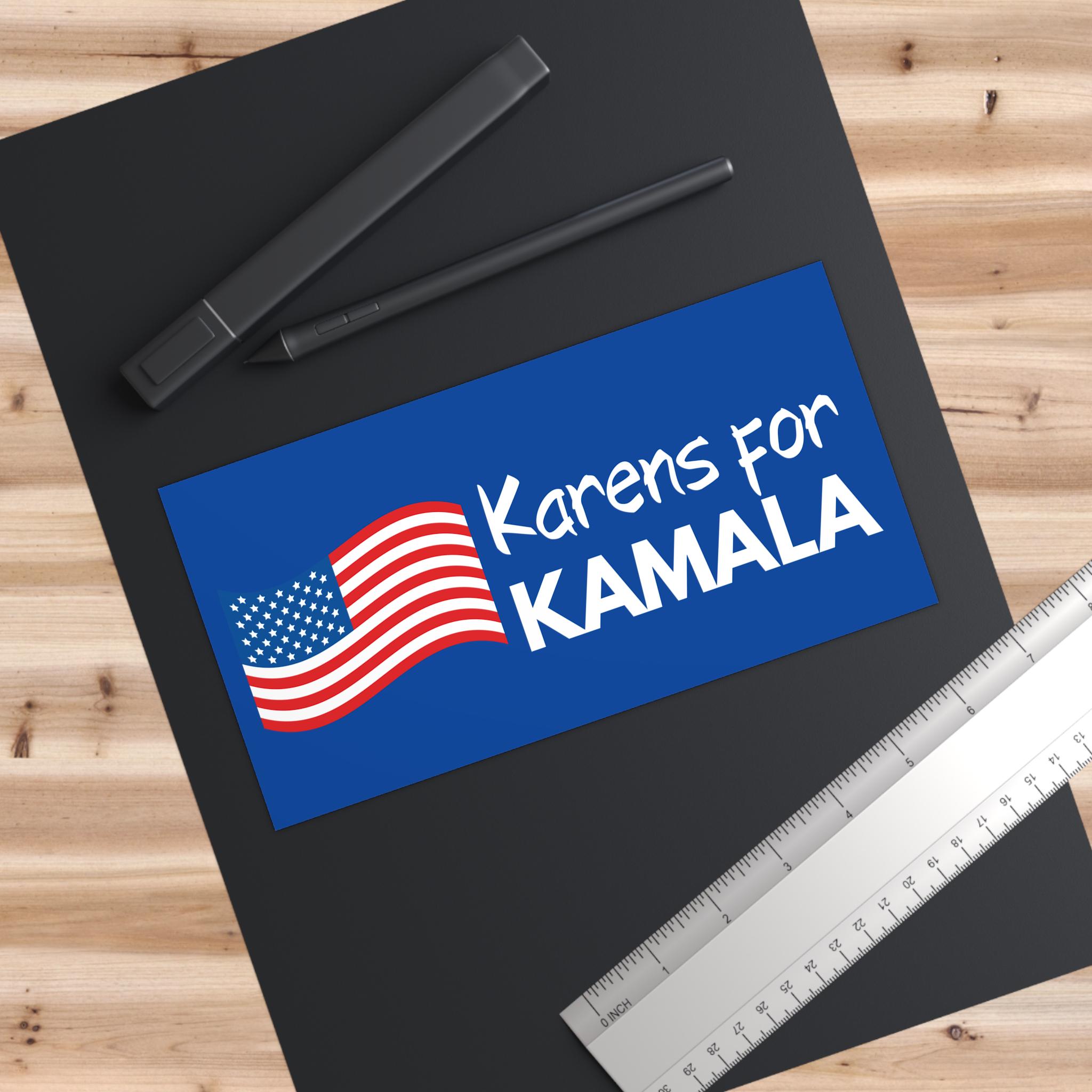Karens for Kamala Harris 2024 Bumper Sticker, Presidential Election ...