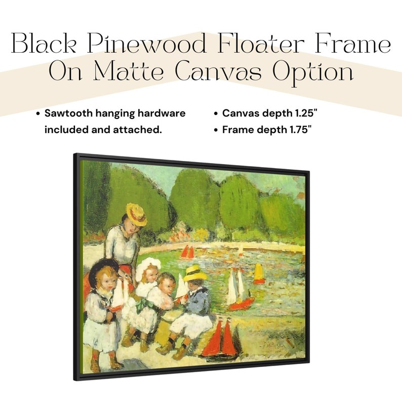 Pablo Picasso Der Pool der Tuileries Wand Leinwand, Post ...