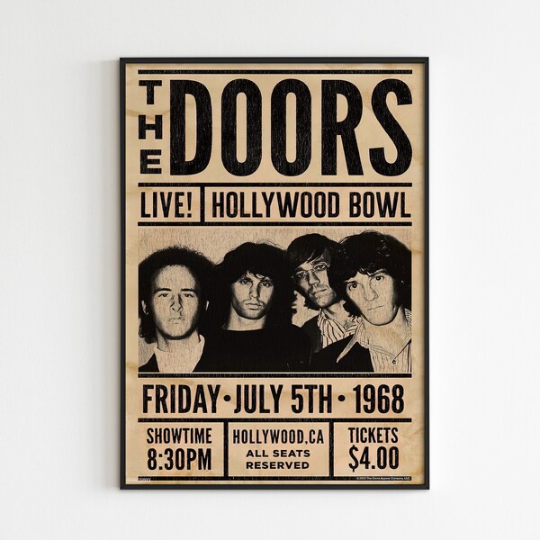 The Doors Poster - Etsy