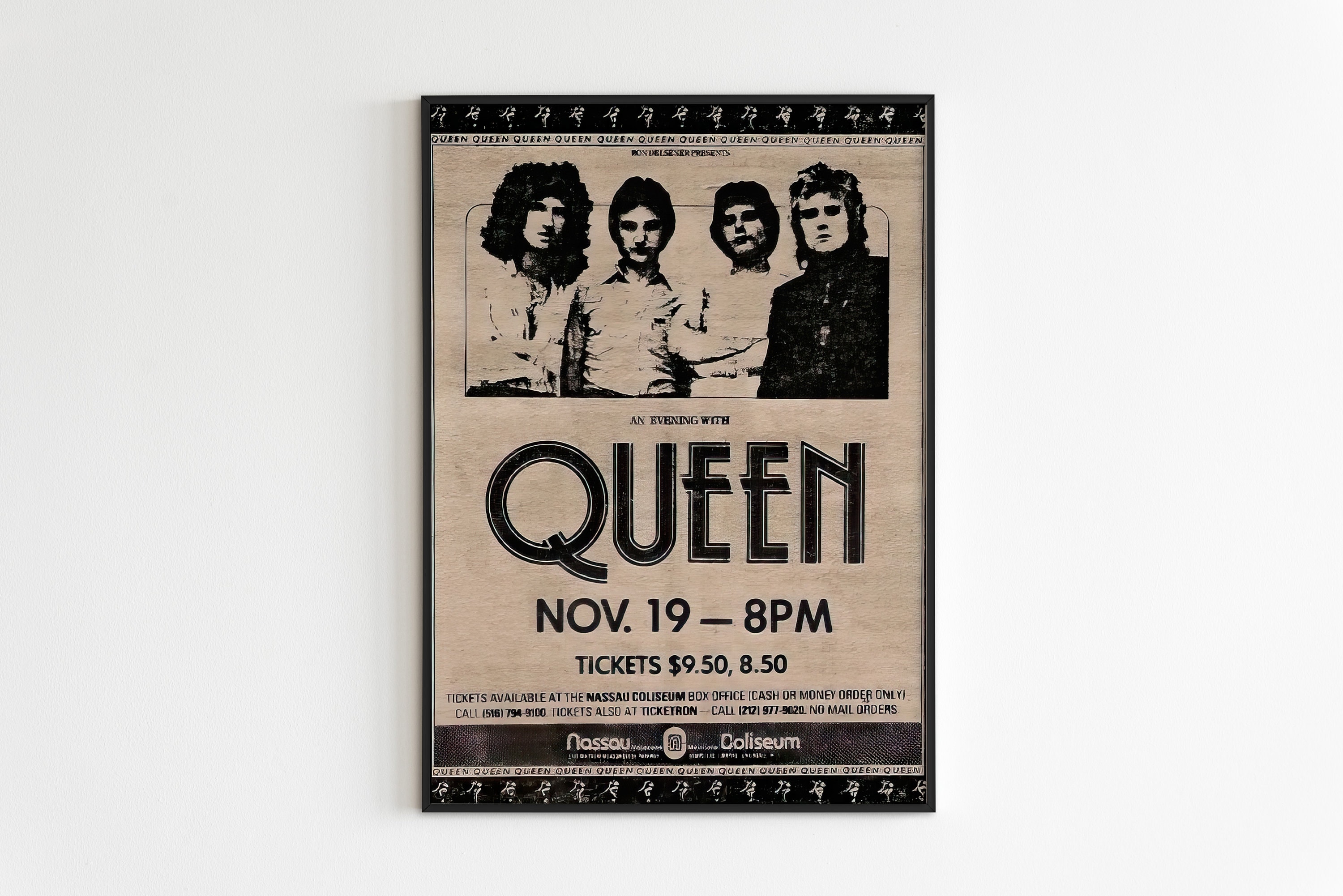 Queen Poster, Queen Concert Poster, Rock Poster, Full HD - Etsy