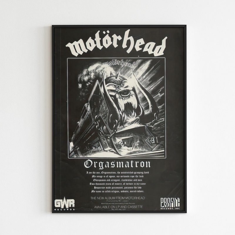 Motorhead Poster - Etsy