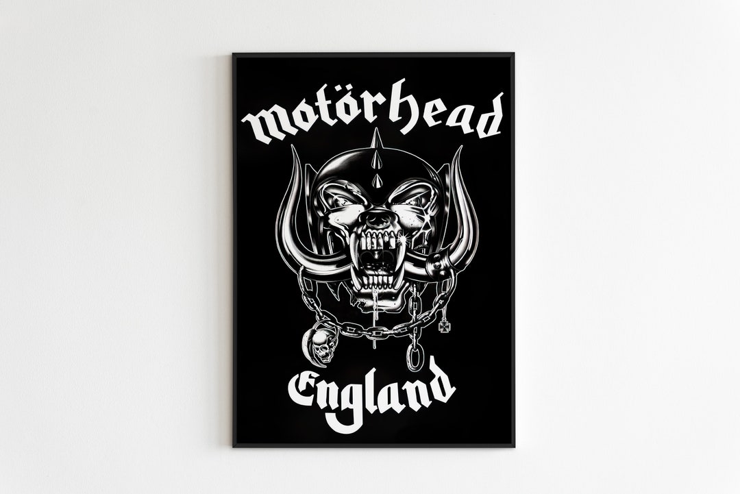 Motorhead Poster, Motorhead Album Poster, Rock Poster, Birthday Gifts ...