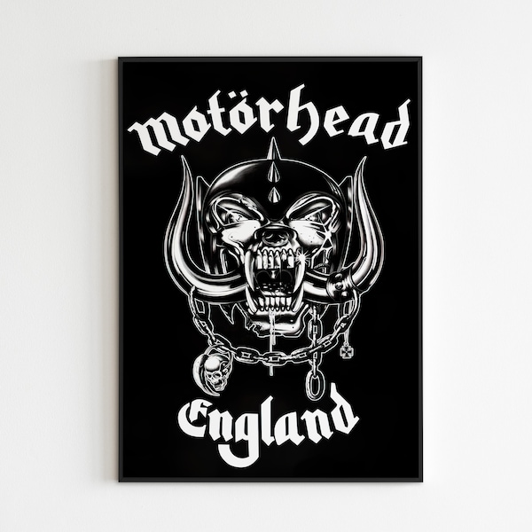 Motorhead Poster - Etsy