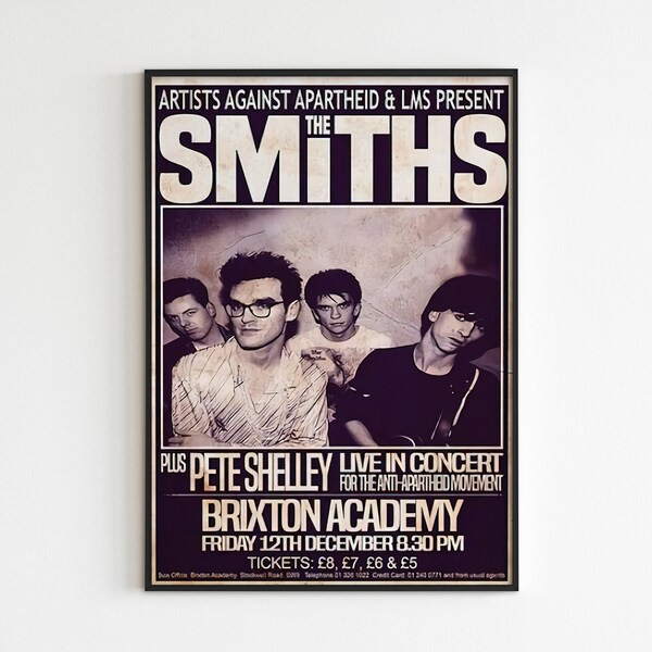 The Smiths Poster - Etsy