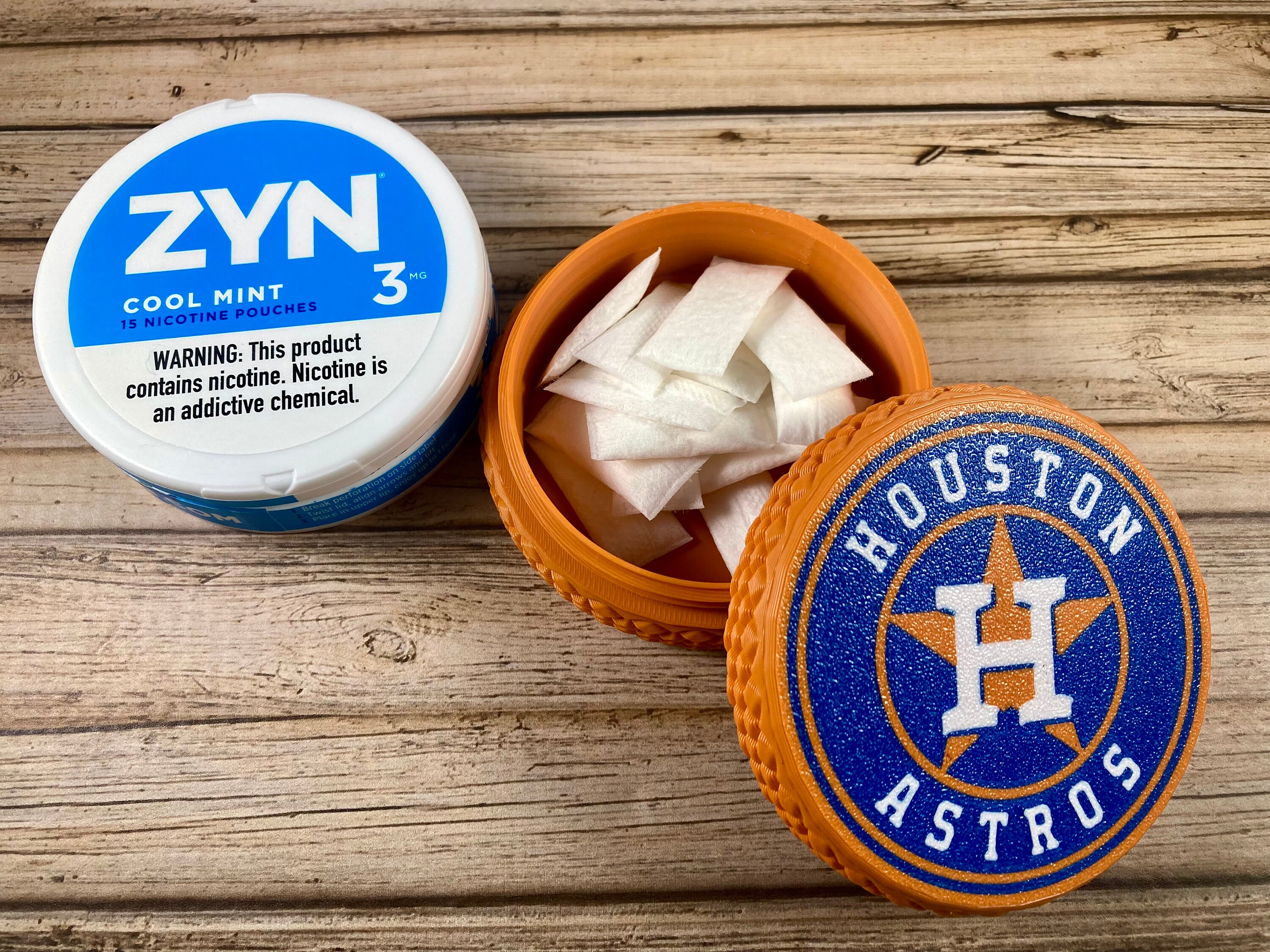 Zyn Can Easy Open Custom Hassle Free SNUS Holder Personalized Zyn Can ...