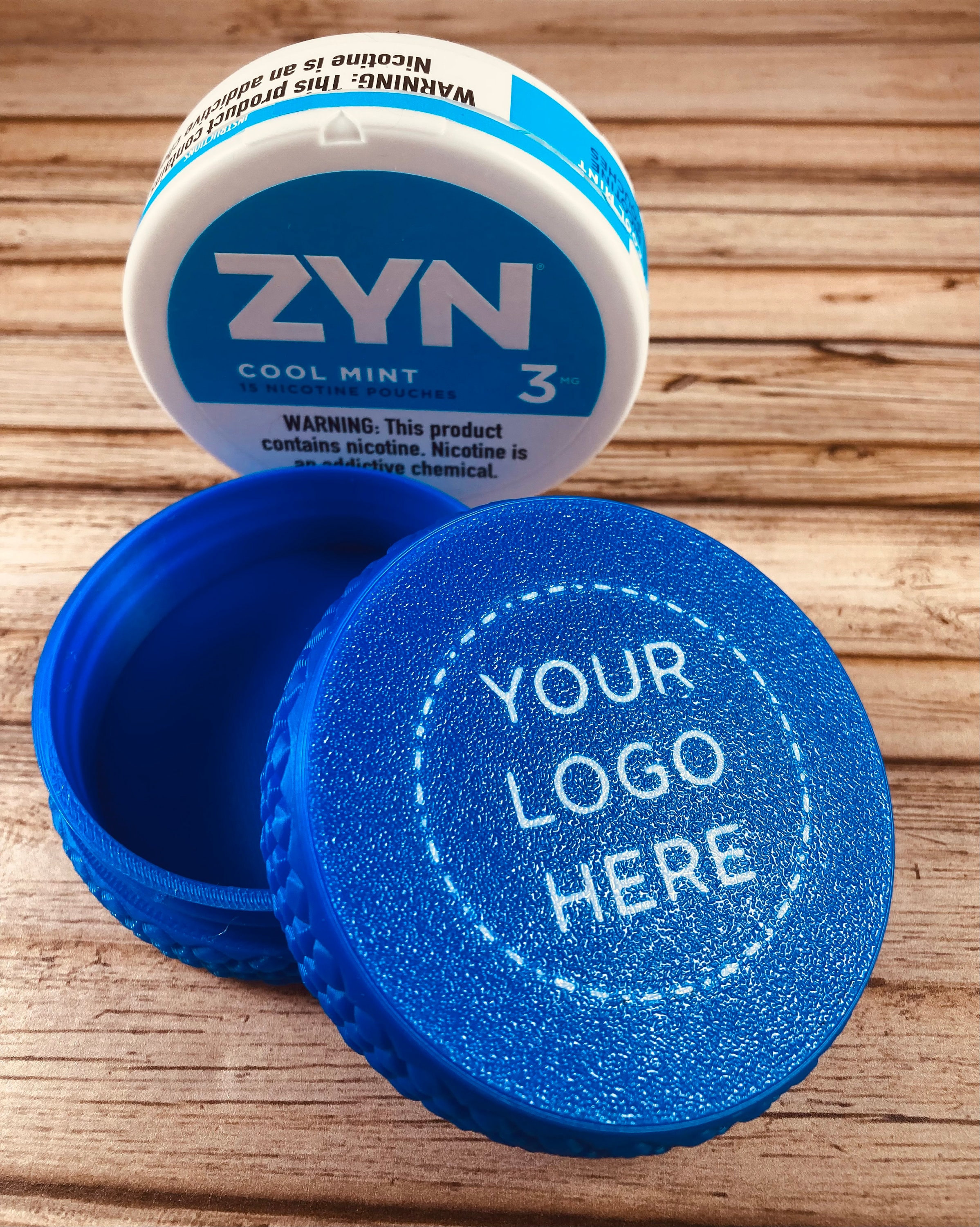Zyn Can Easy Open Custom Hassle Free SNUS Holder Personalized Zyn Can ...