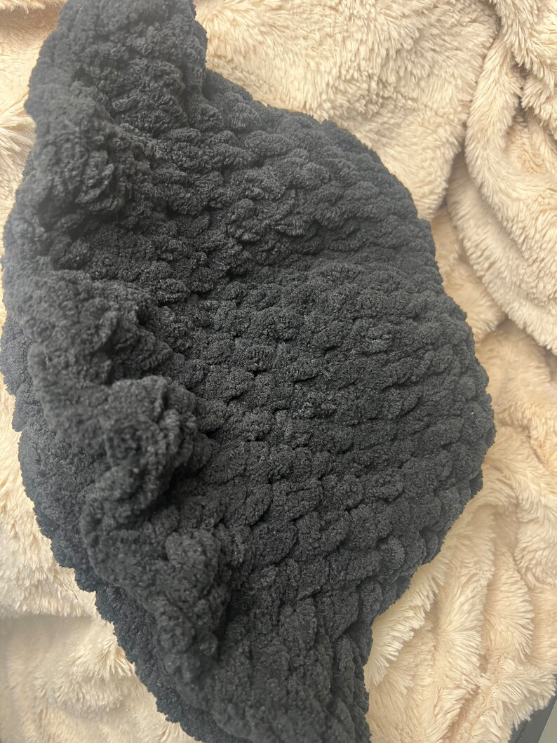 Chunky Plush Bucket Hat - Ready to Ship - Etsy