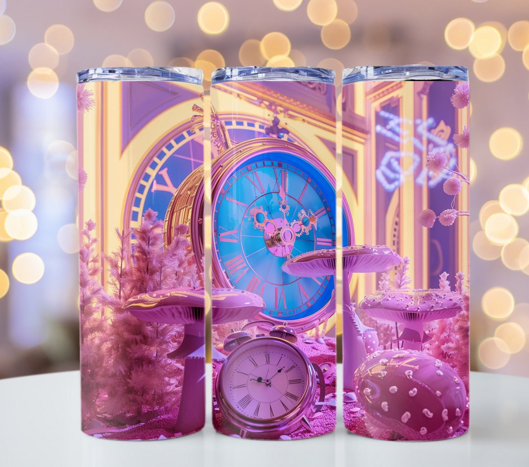 Surreal Clocks Fantasy Landscape Digital Art, Printable Whimsical Wall ...