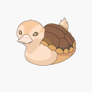 Turtle Duck - Etsy
