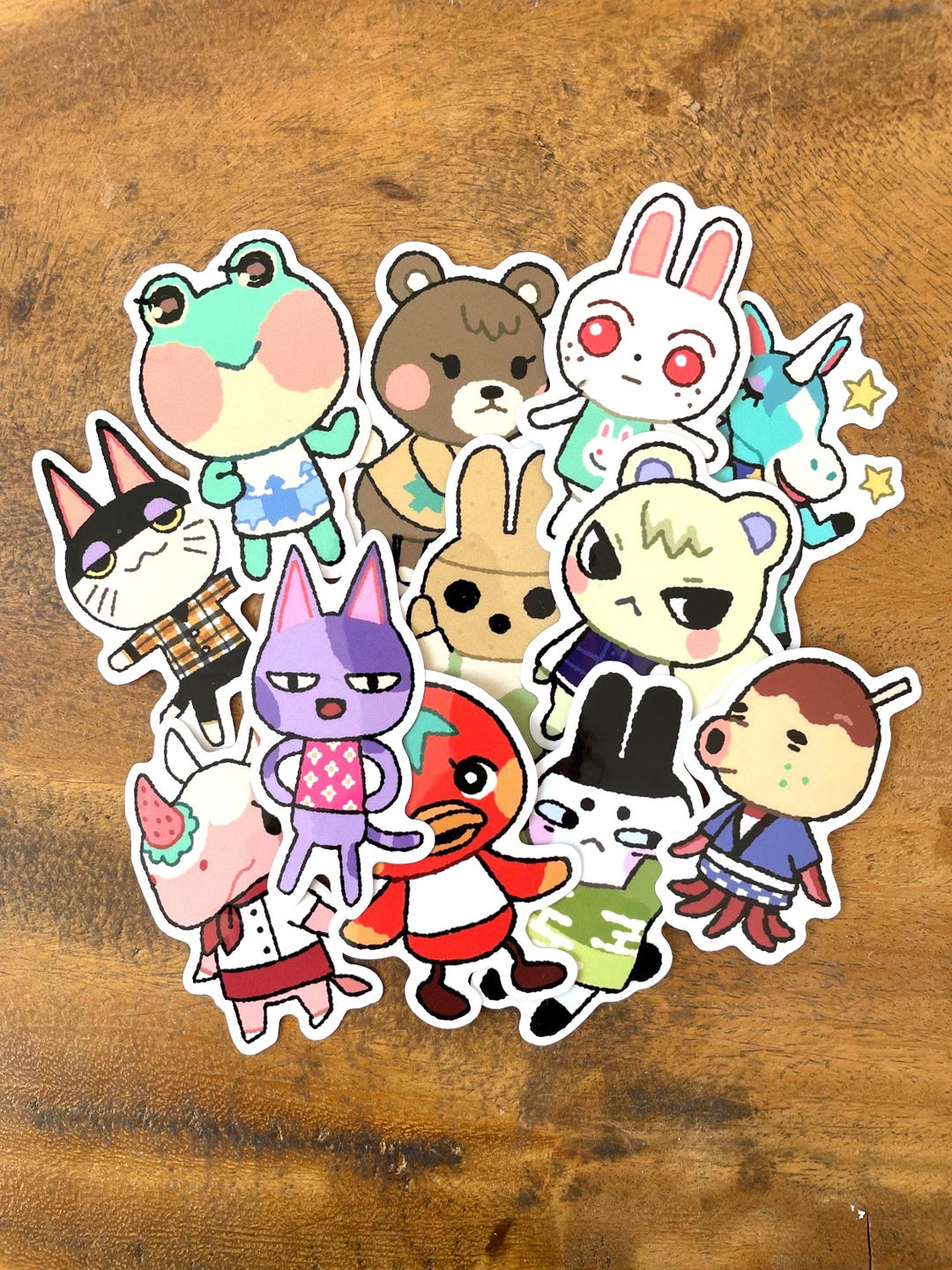 Sticker Set „villagers“ Animal Crossing Vinyl Stickers - Etsy
