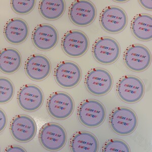 Round Logo Sticker and Product Label Professional Stickers, Free Design ...