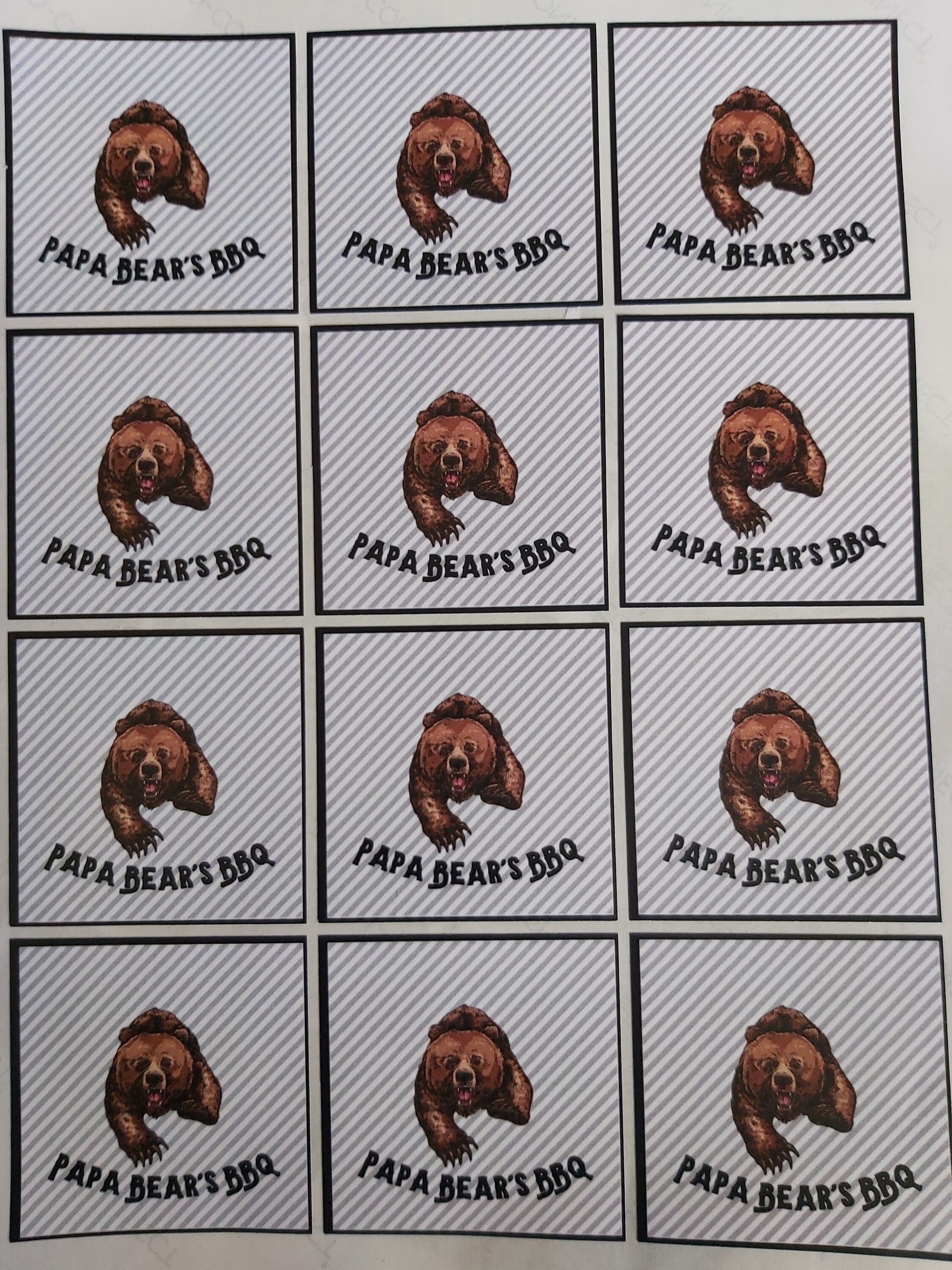 Square Logo Sticker and Product Label Professional Stickers, Free ...