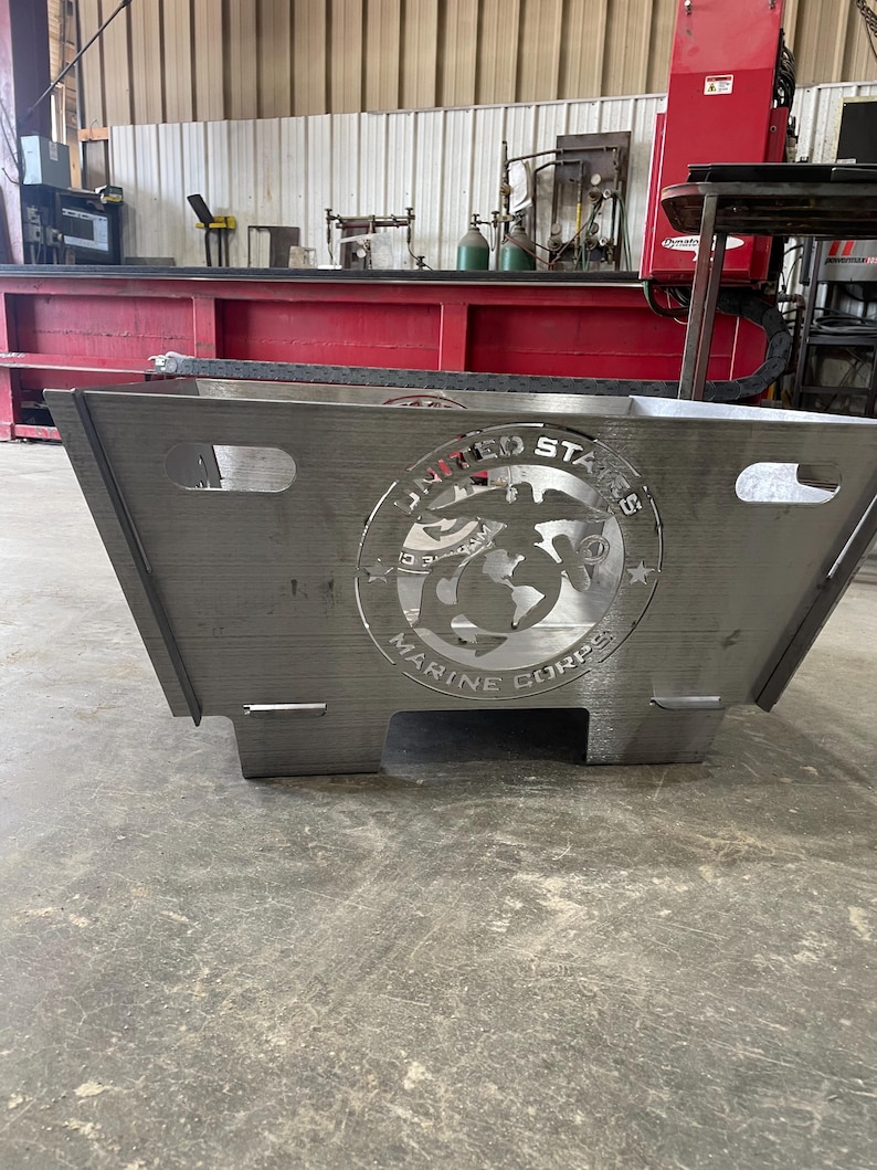 24 IN Collapsible Fire Pit Blank CNC Plasma Cut Files - Etsy