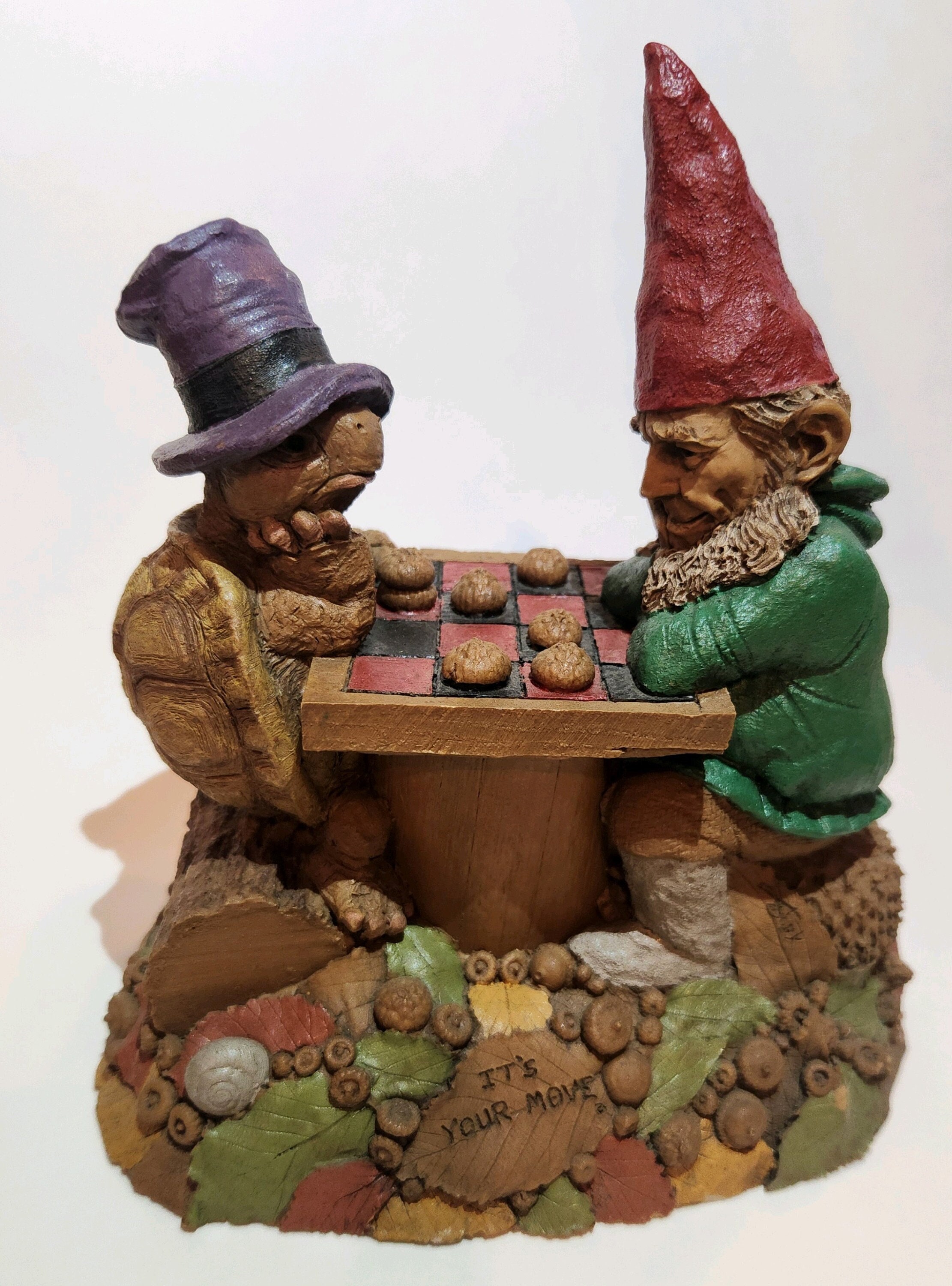 Rare Tom Clark Gnome, 'it's Your Move' - Etsy