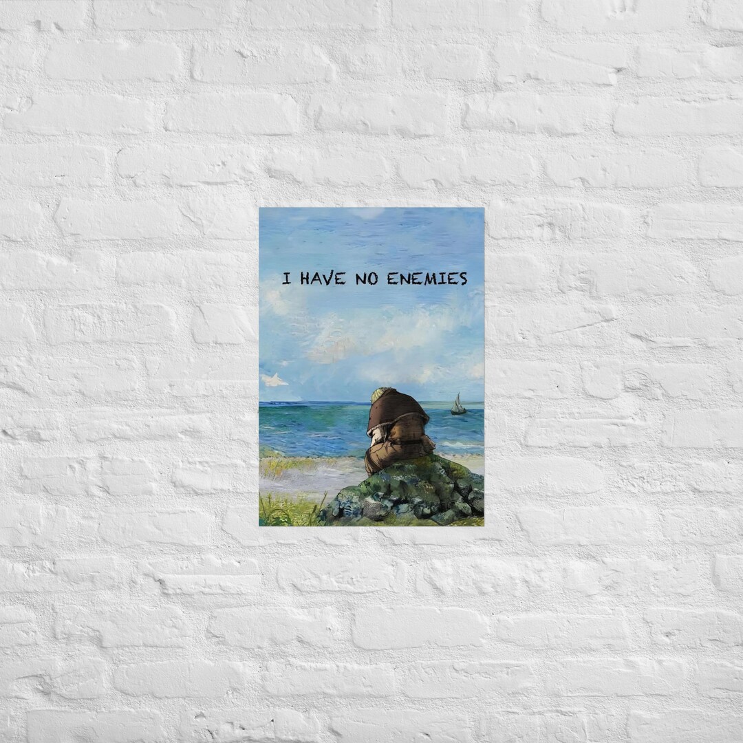 I Have No Enemies | Vinland Saga Poster | Thorfinn Quote - Etsy
