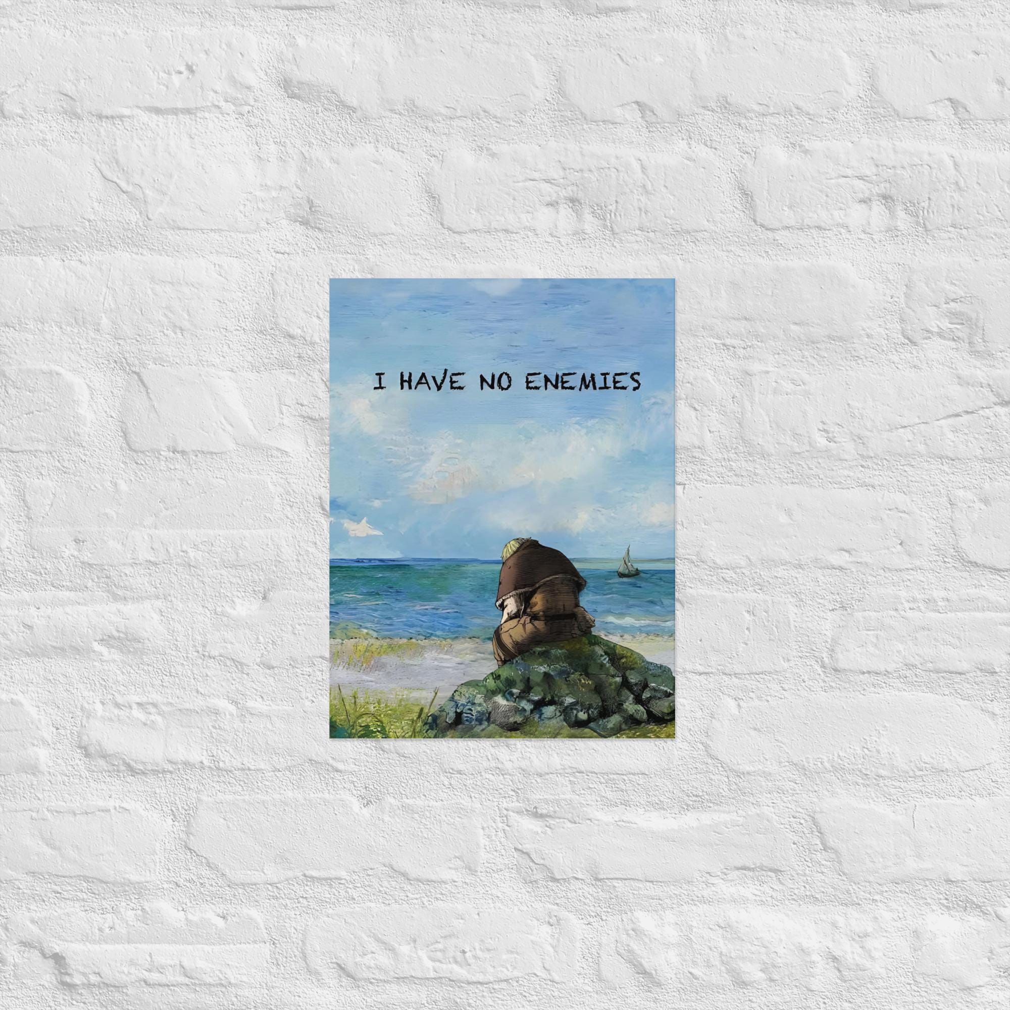 I Have No Enemies | Vinland Saga Poster | Thorfinn Quote - Etsy