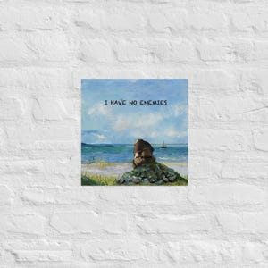 I Have No Enemies | Vinland Saga Poster | Thorfinn Quote - Etsy