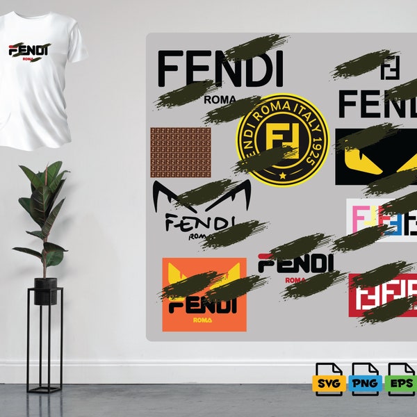 Fendi Svg - Etsy
