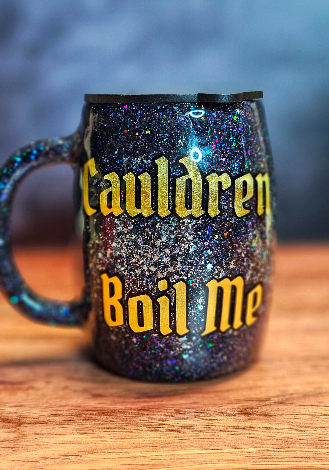 Cauldron Boil Me, ACOTAR, Coffee Mug, Stainless Steel, Glitter, Epoxy, - Etsy