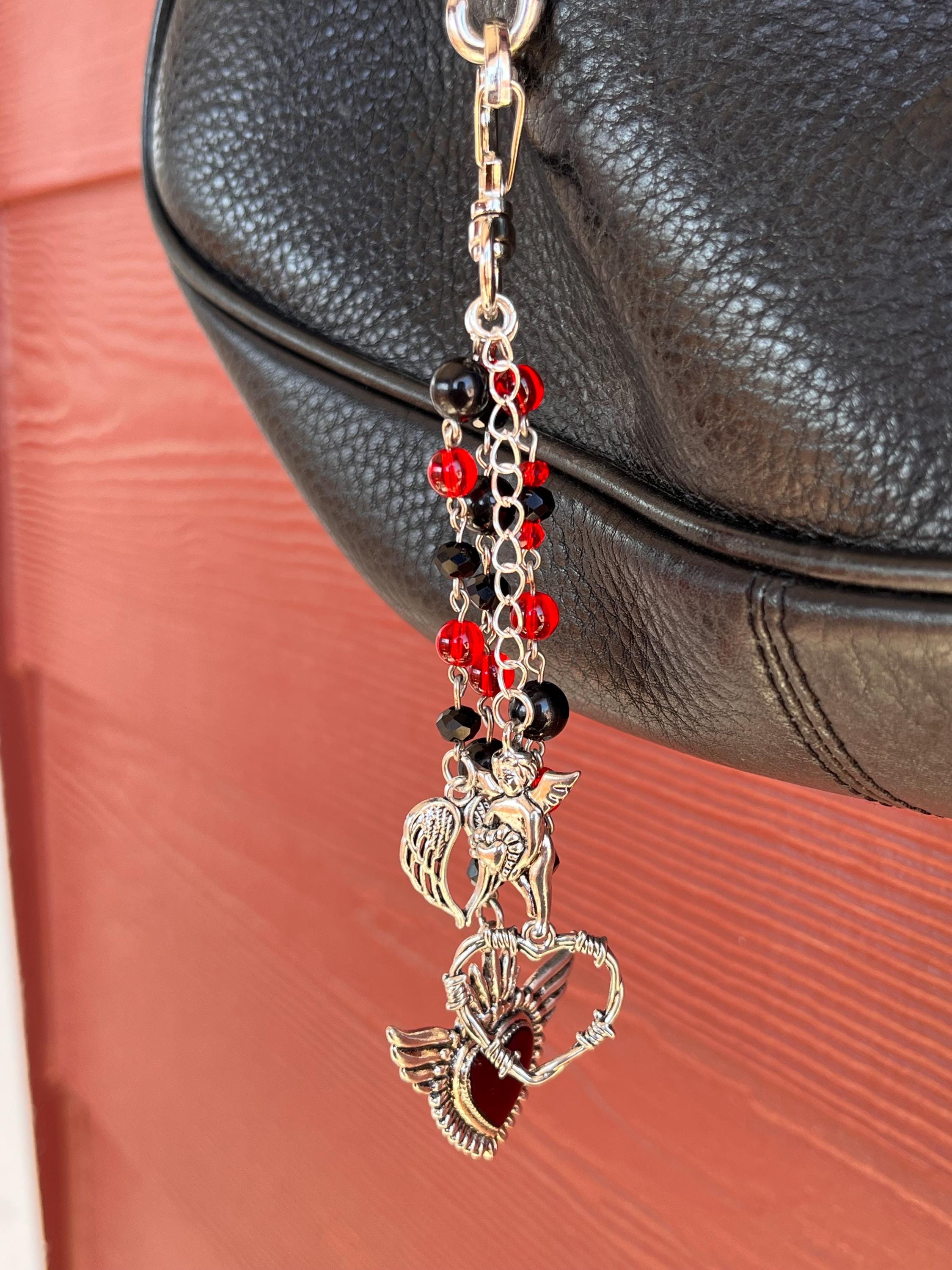 Sacred Heart Gothic Keychains - Etsy