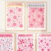 Cute Pastel Printables Set of 10, Cute Flower Prints, Trendy Wall Art ...