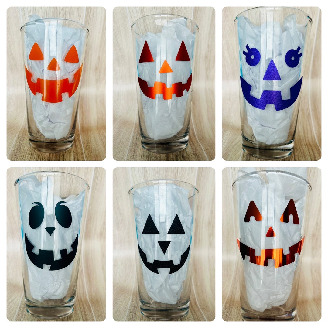 Halloween Sips: Customizable 16 Oz Pint/cocktail/beer Glass. Your ...