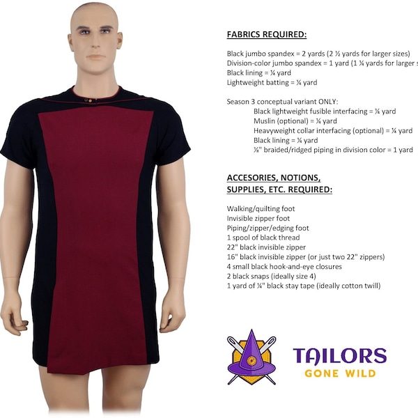 Men's Uniform Jacket Sewing Pattern - Etsy