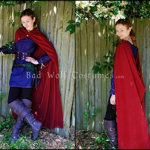 Versatile Fantasy Cape Sewing Pattern - Fantasy, Roman, Cloak, Costume ...