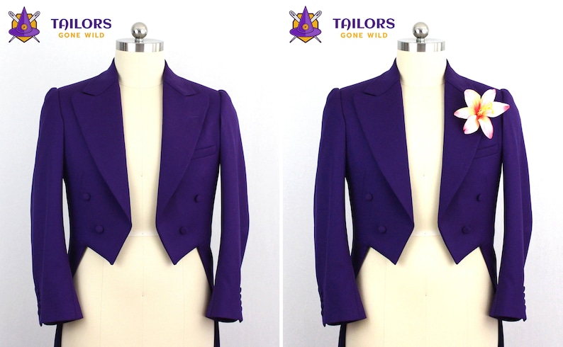 Joker Tailcoat Sewing Pattern - Victorian Tailcoat Costume Cosplay Men ...
