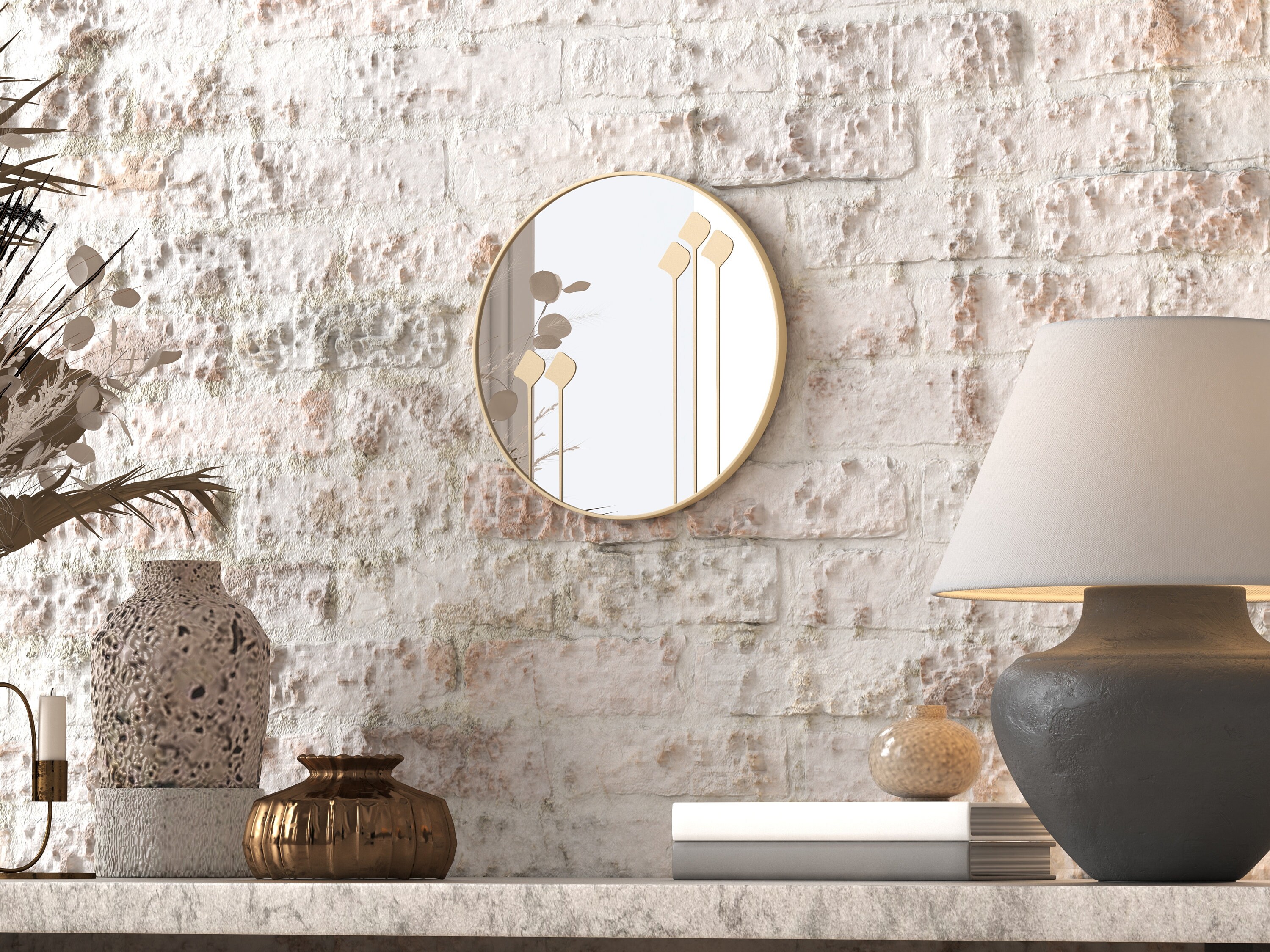 Large Wall Mirror, Decorative Mirror, Art Decor Mirror, Vanity Mirror ...