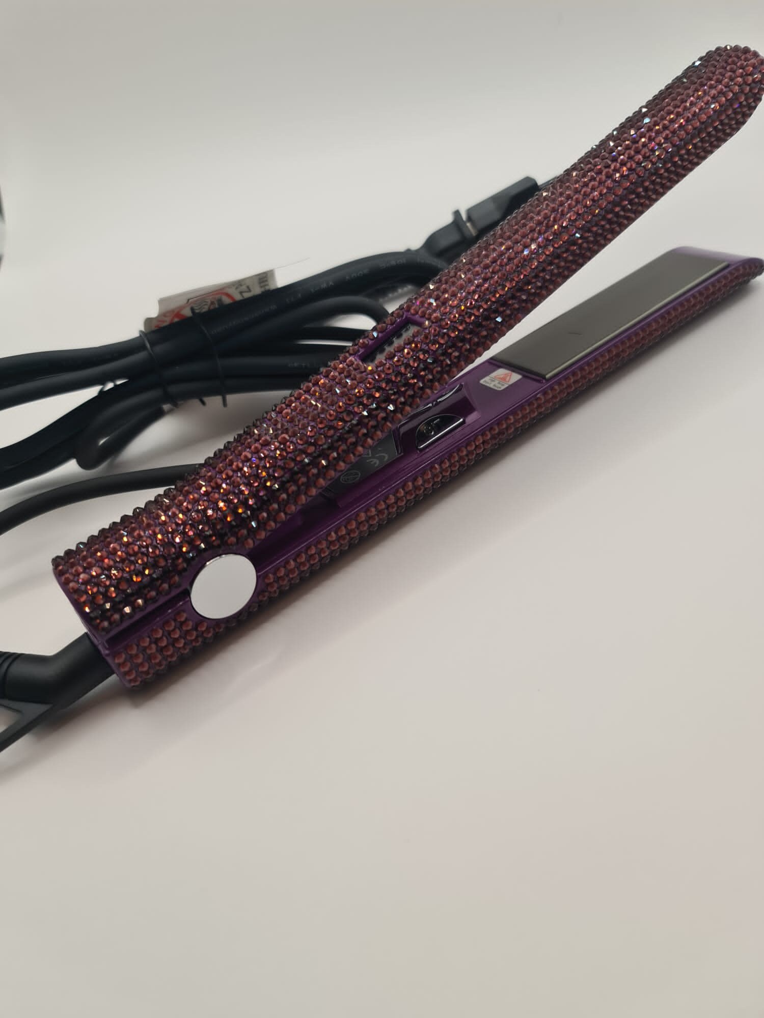 Bling Flat Iron, Rhinestone Flat Iron - Sparkling Flat Iron, Compact ...