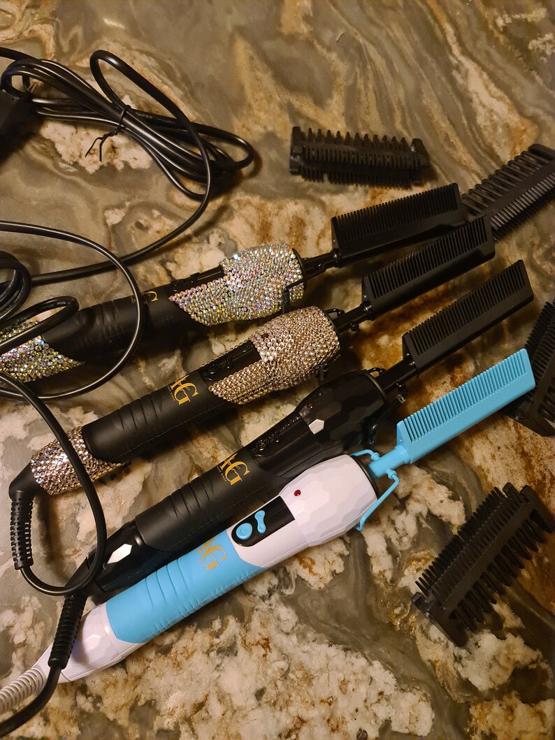 Portable Hot Comb for Hair, Efficient Detangling & Styling Pressing ...