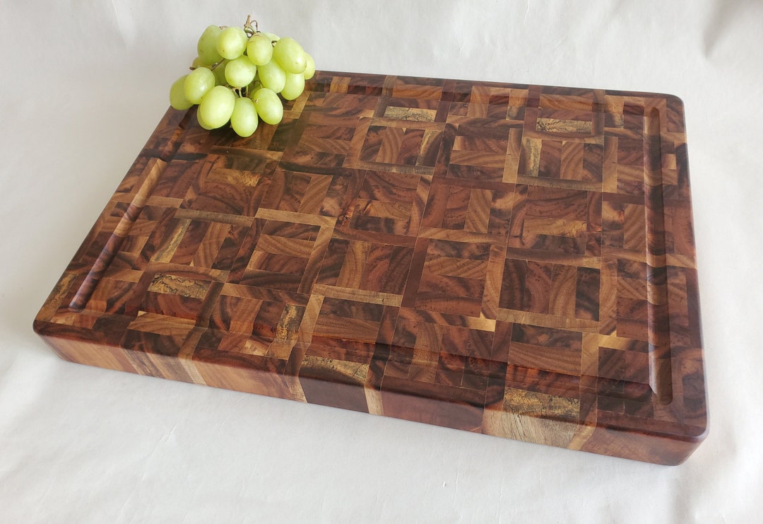 End Grain Cutting Chopping Board And/or Charcuterie Board, Food Safe ...