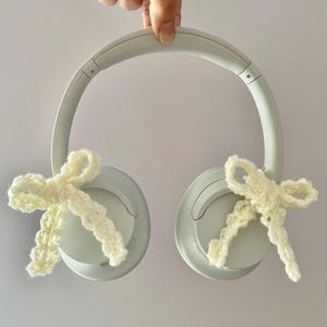 Crochet Lace Ribbon Headphone Accessories - Etsy