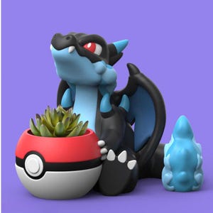 Pokemon Planter STL File Bundle Pack, Pokemon Files - Pikachu ...