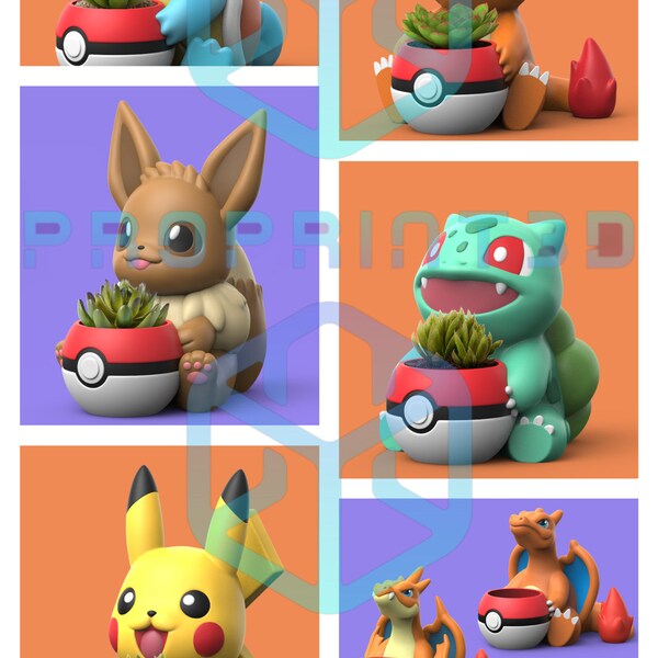 Pokemons Stl Files - Etsy