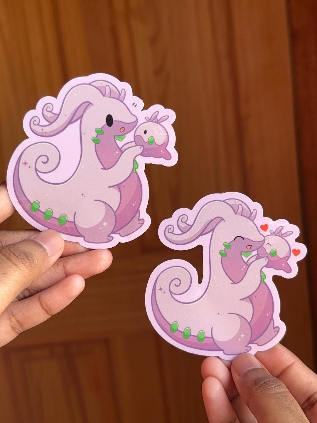 Goodra and Goomy 3” Stickers - Etsy