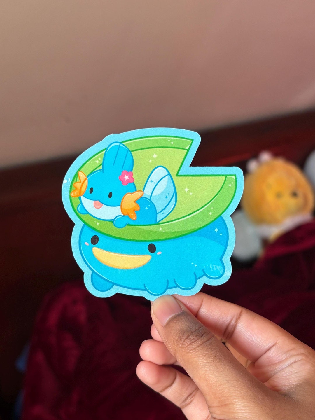 Mudkip and Lotad 3” Sticker - Etsy