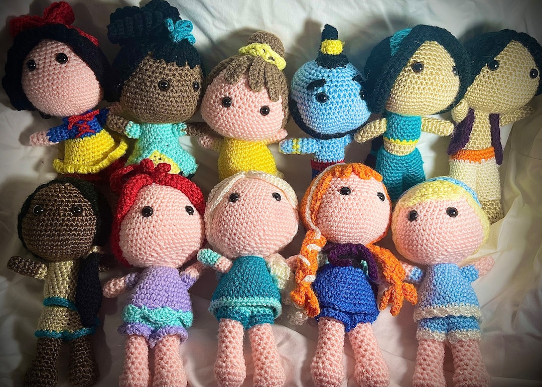 Princess Disney/pixar Inspired PJ Pals - Etsy