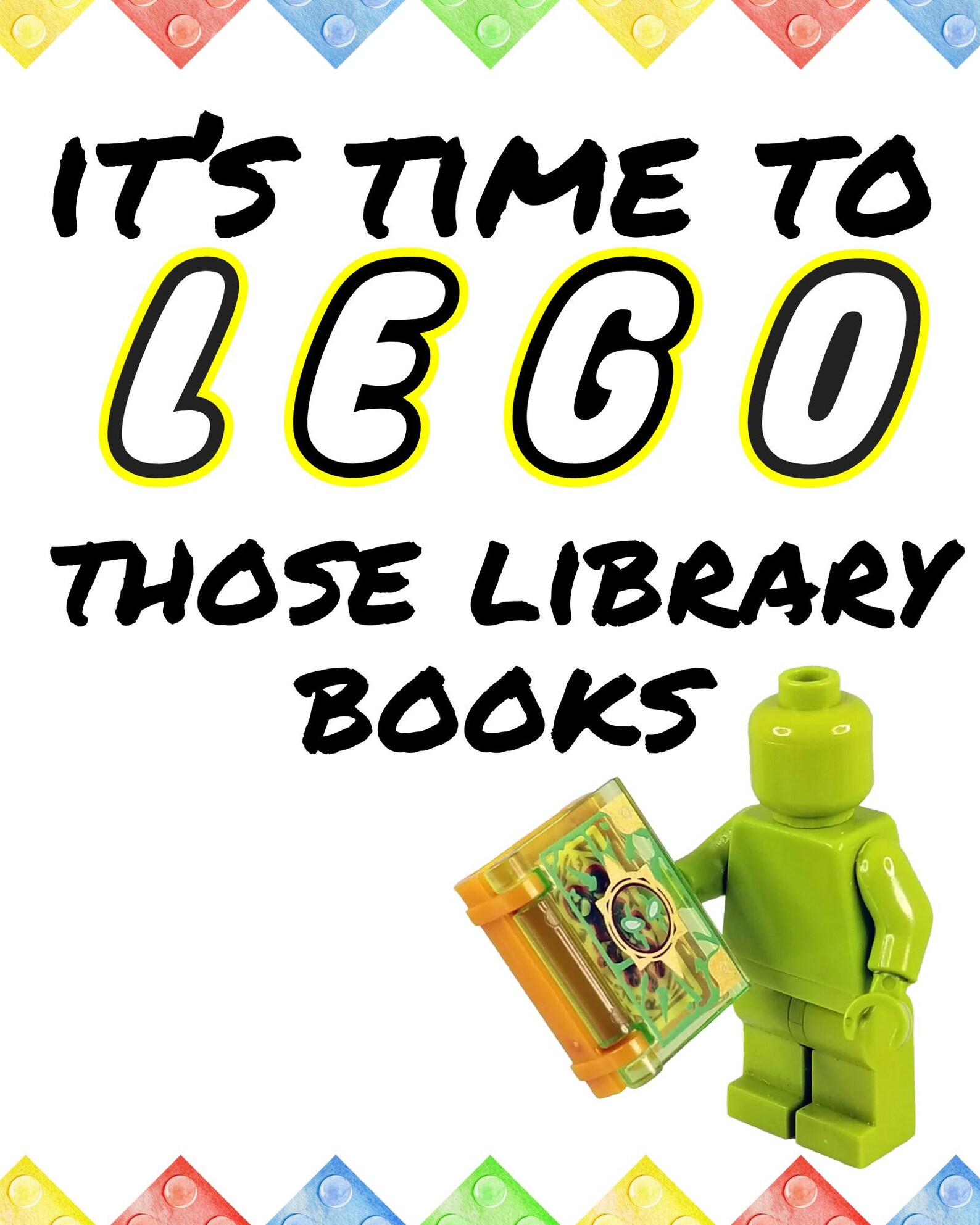 Return Library Book Memes Printable – Digital Download – Reusable ...