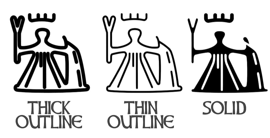 Decal SAMI Uksakka Uksahkka mother of the Sami People, Goddess Car ...