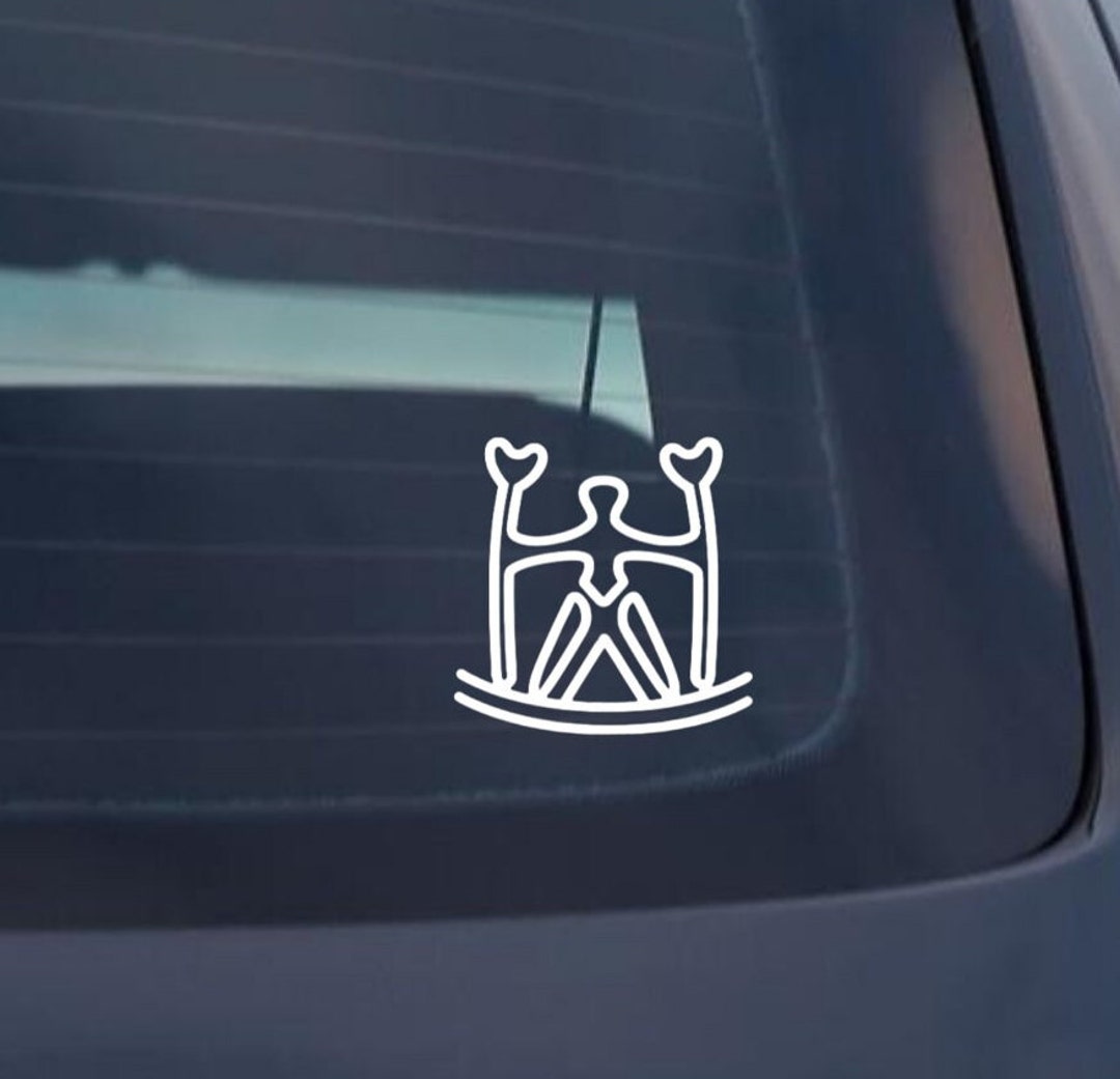 Sámi Wind God Vinyl Decal: Bieggolmmai Nature Sticker - Etsy
